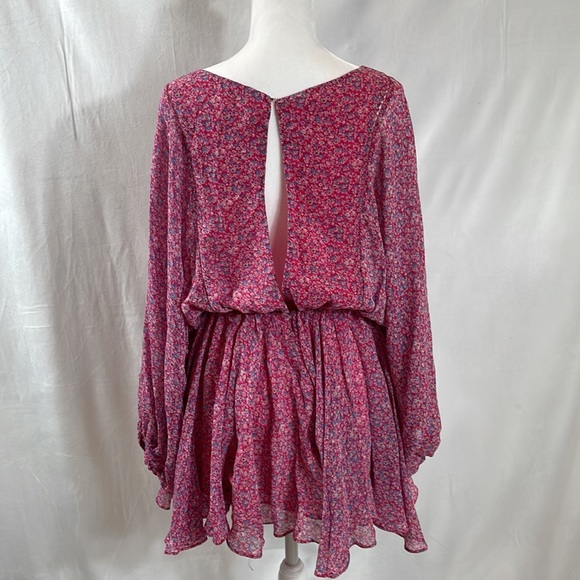 LoveShackFancy | Dresses | Loveshackfancy Dress Pink And Blue Flower ...